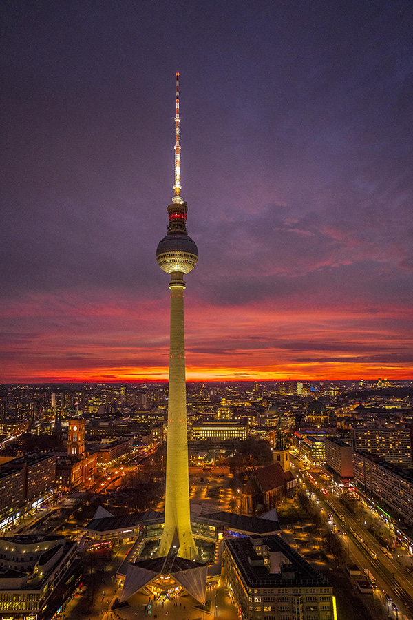 Berliner Fernsehturm - Christian Linck - Reisefotografie